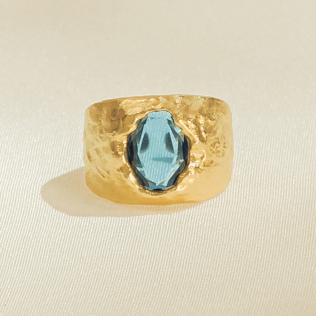 Agapée - Carmen Blue Ring